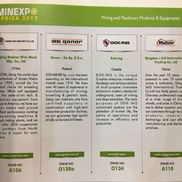 Multistar Tyres and Wheels showing in the Minexpo Africa 2017